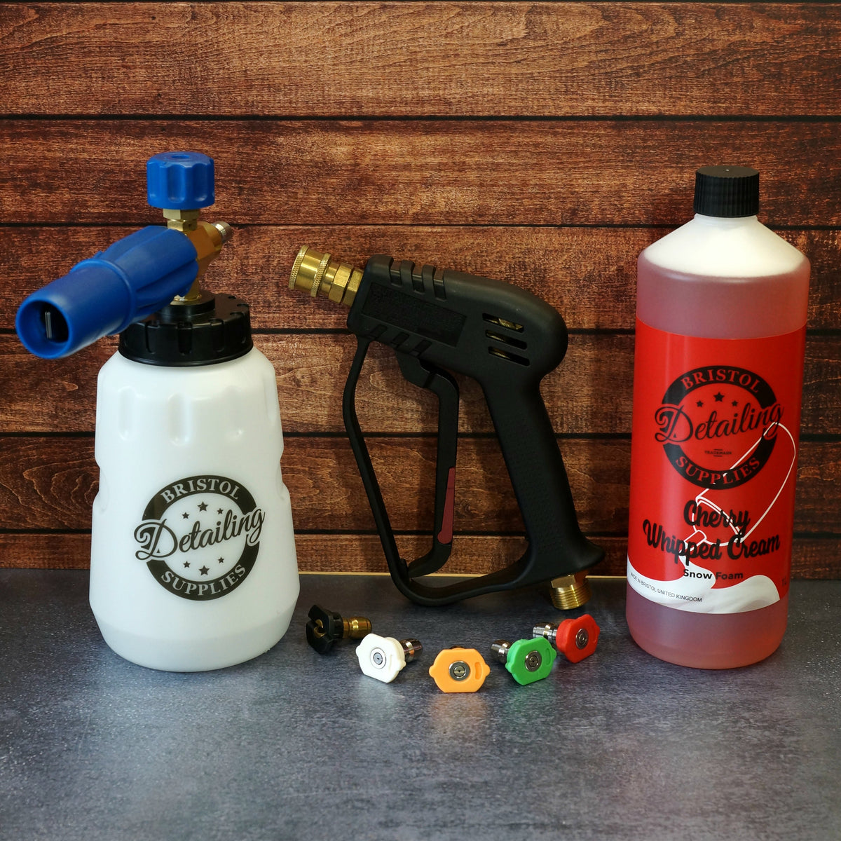 Bristol Detailing Snow Foam + Lance + Short trigger Bundle – Bristol ...